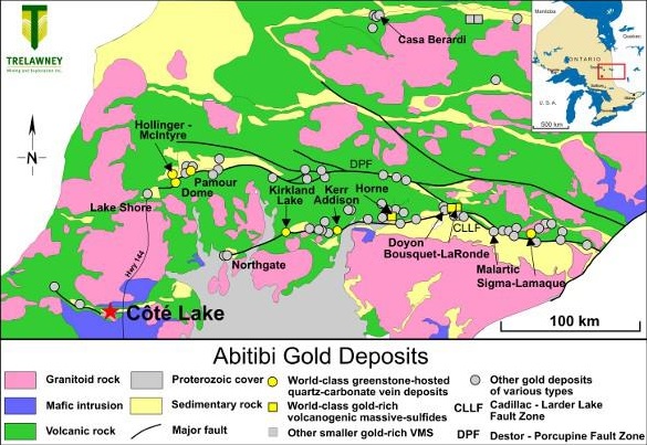 Côté Gold Project, Ontario